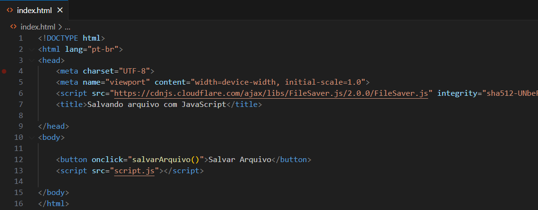 Salvando Arquivos TXT com JavaScript Utilizando a Biblioteca FileSaver.js – Desvendando o Código