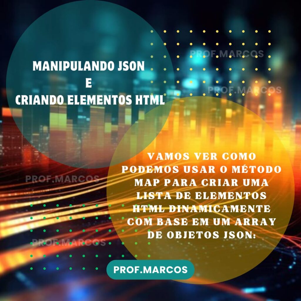Manipulando JSON e Criando Elementos HTML com JavaScript – Desvendando ...