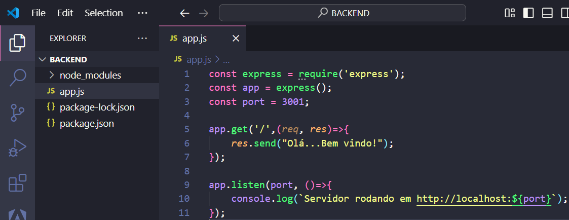 Tutorial – Criando um Backend e um FrontEnd com JavaScript – Desvendando o Código